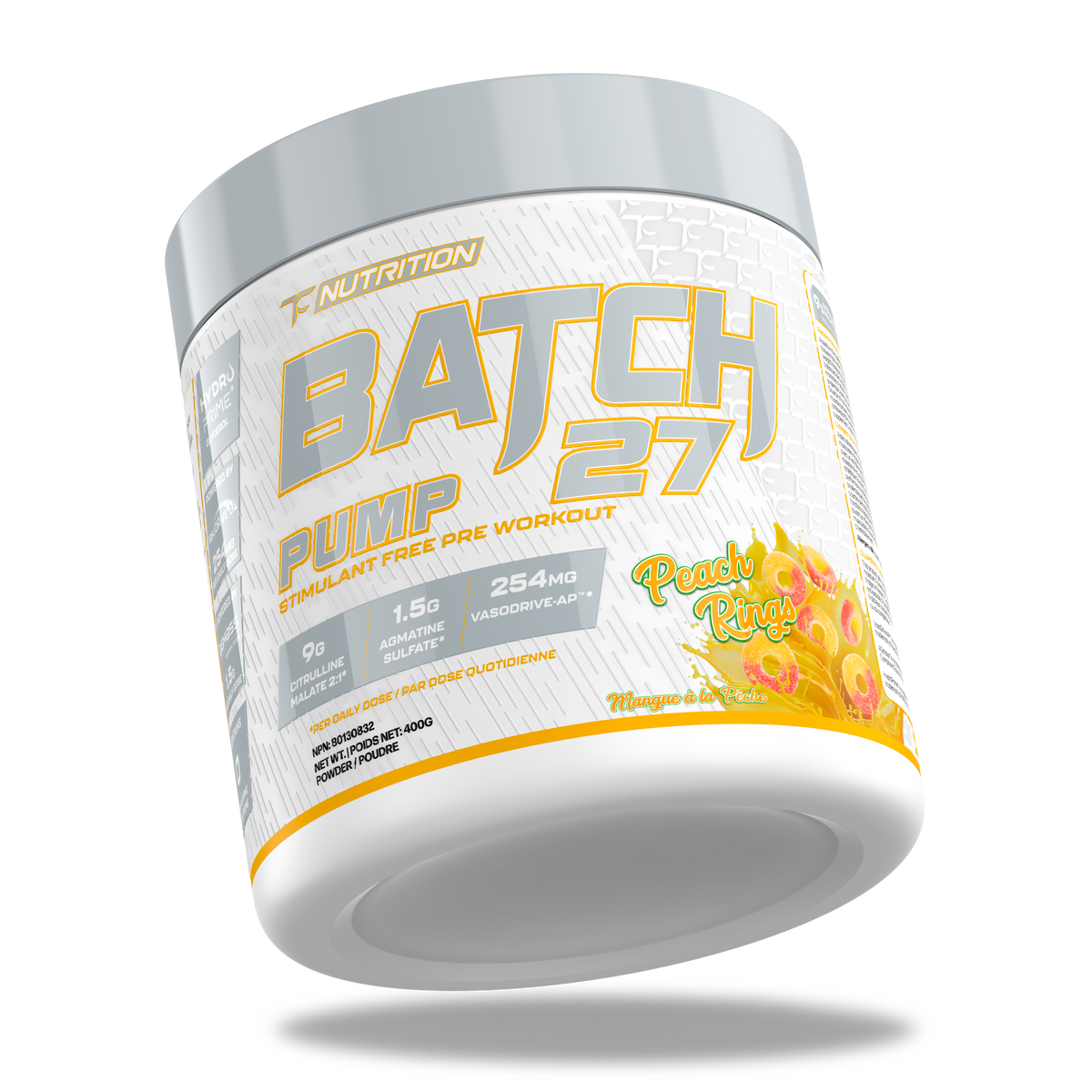 Batch 27 Stim Free Pre Workout – TC Nutrition | Expect Results
