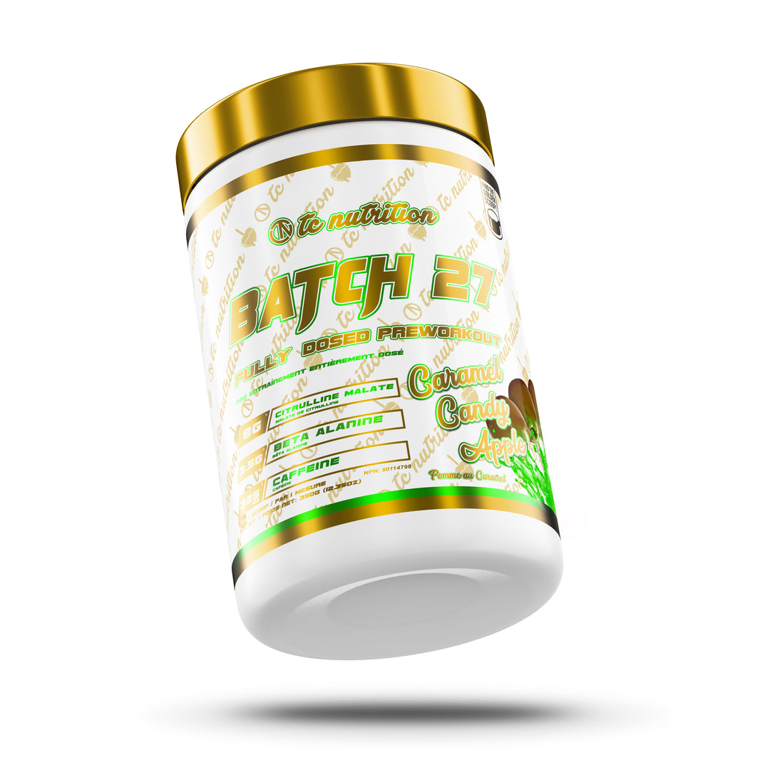Batch 27 | Clinically Dosed Pre Workout – TC Nutrition | Expect Results