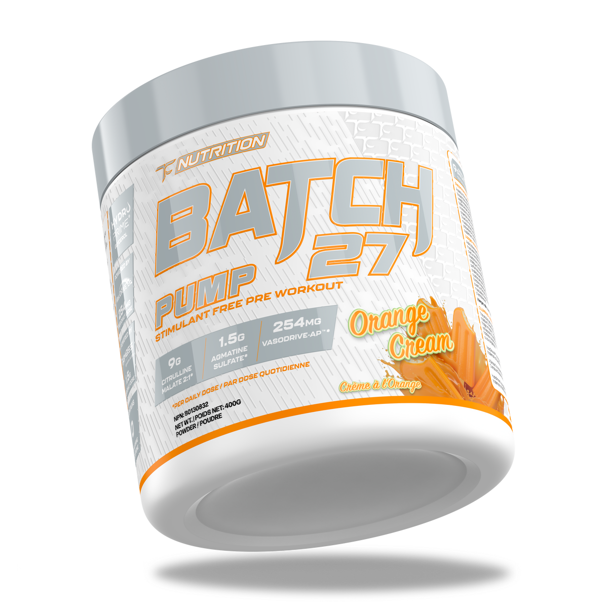 Batch 27 Stim Free Pre Workout – TC Nutrition | Expect Results